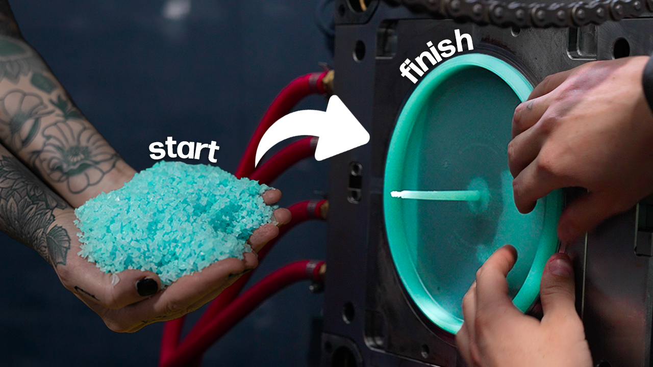 How to Make a Disc Golf Disc – Trash Panda Disc Golf